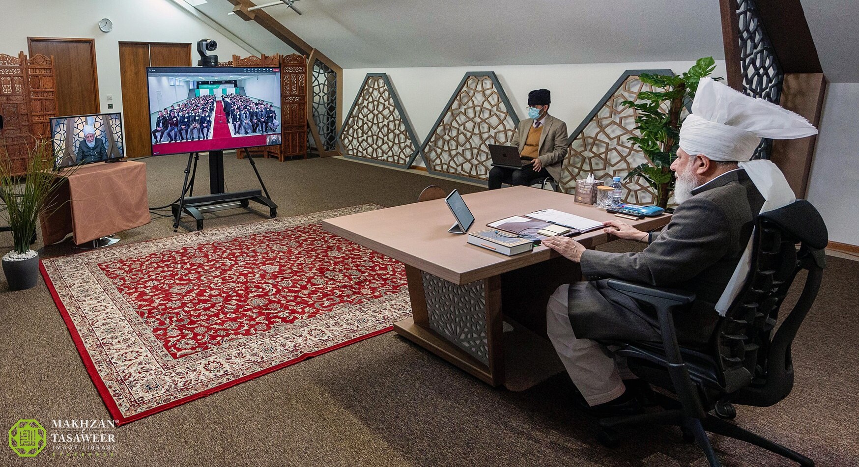 Ansarullah From Norway Have Honour Of A Virtual Meeting With Head Of ...